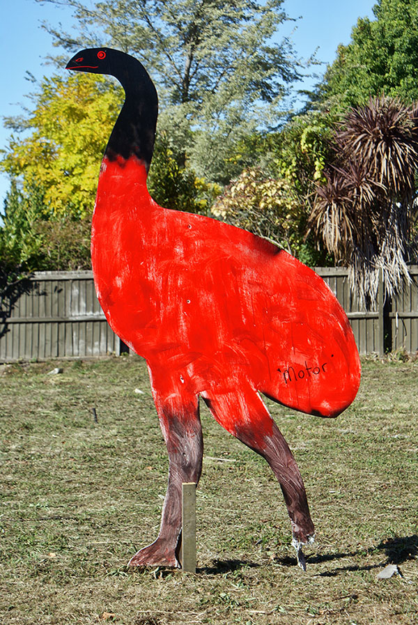 Red Moa – Ōtautahi / Christchurch Daily Photo