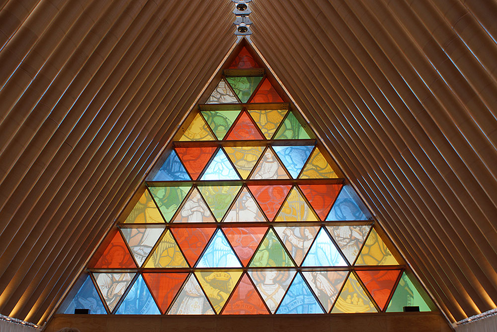 A look at the Cardboard Cathedral – Ōtautahi / Christchurch Daily Photo