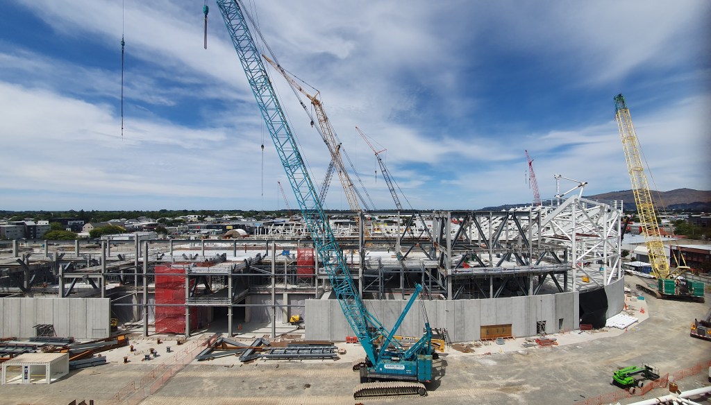 Te Kaha Stadium Progress – Ōtautahi / Christchurch Daily Photo
