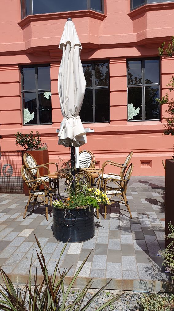 Chairs outside the Miro Restaurant – Ōtautahi / Christchurch Daily Photo